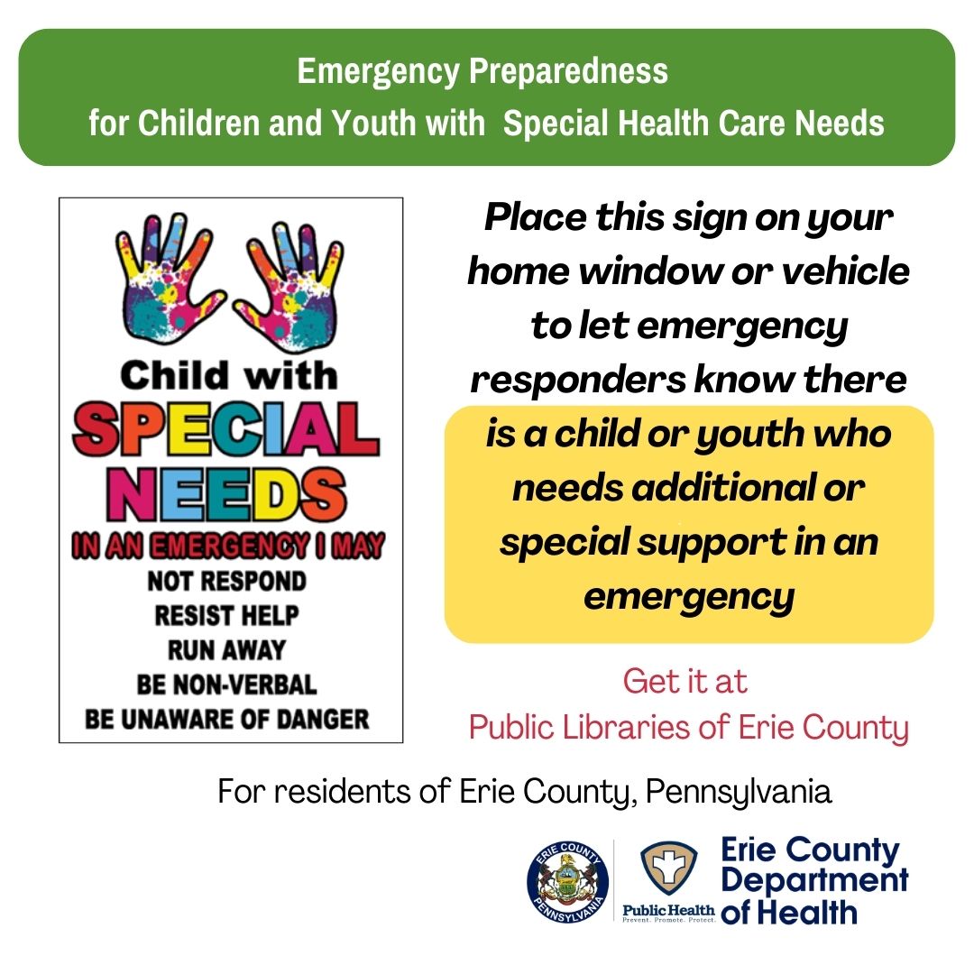 Child and Family Health | Erie County, PA